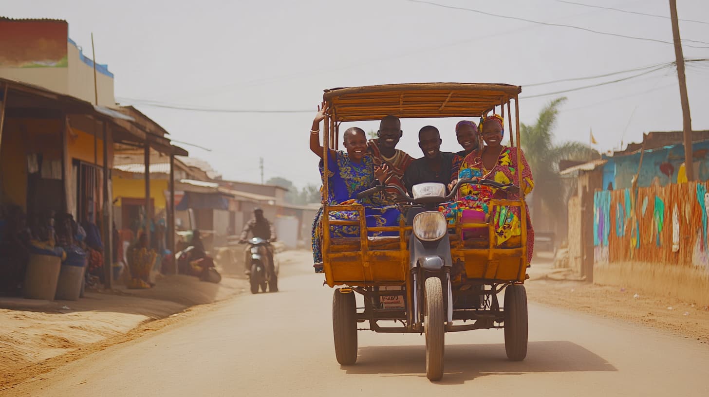 What Is an Aboboyaa? The Popular Tricycle Used in Ghana
