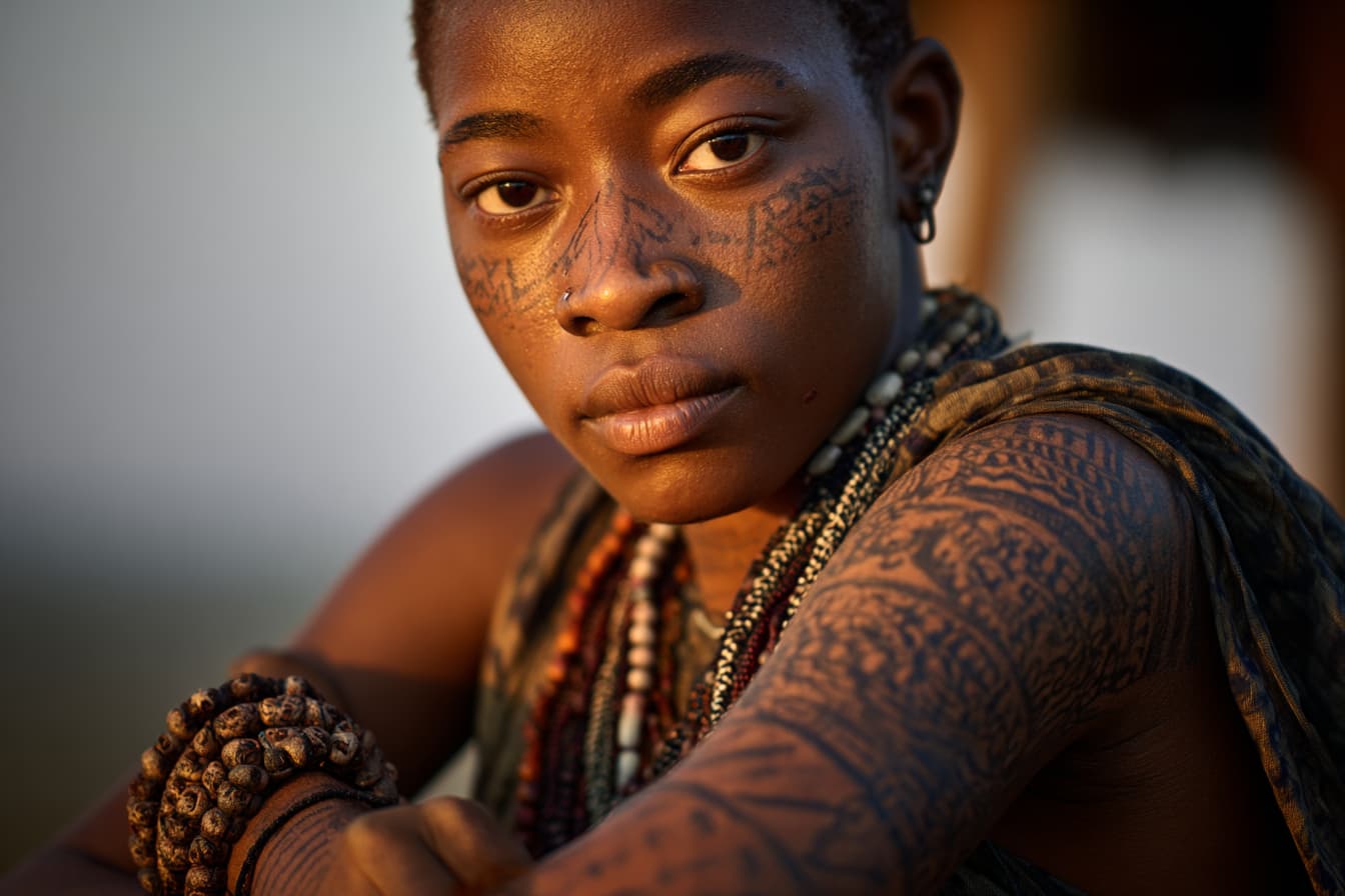 Tribal Marks in Ghana: A Living Tradition of Face Scarification - Green ...