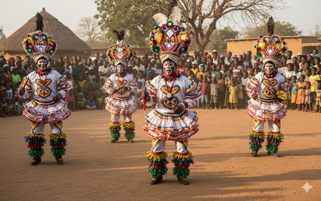Kakamotobi: The Masquerade Festival in Ghana - Green Views Residential ...